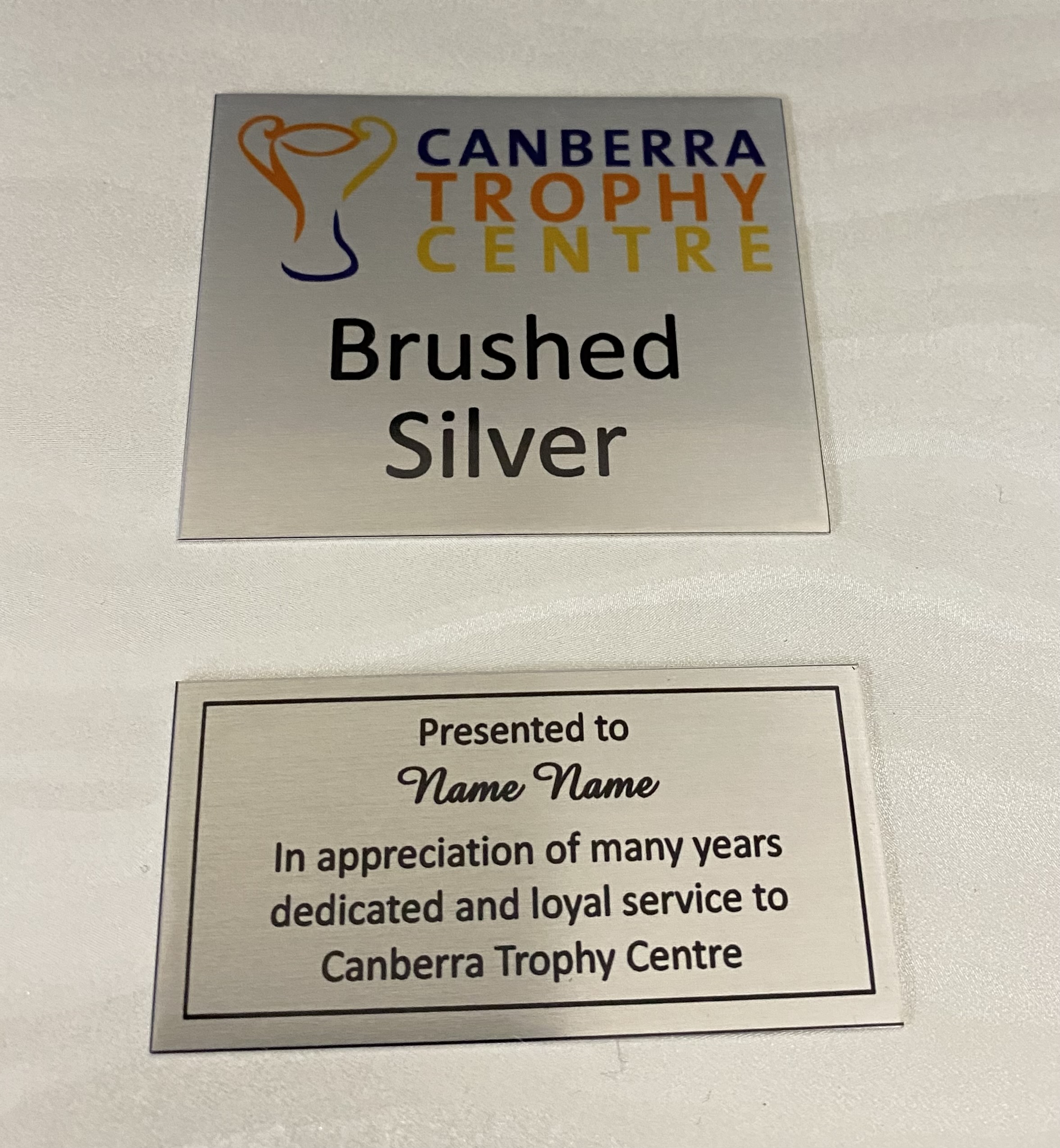 Brushed Silver Sublimation – Canberra Trophy Centre